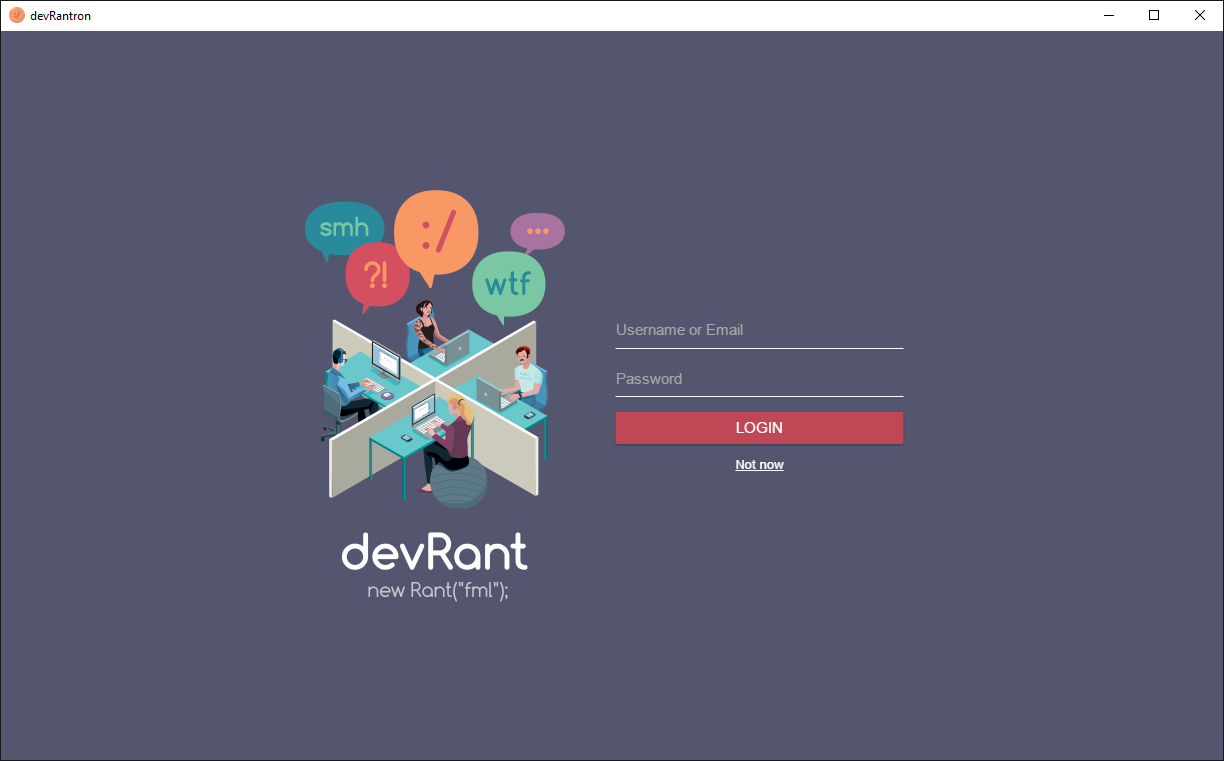Install devrantron on Linux | Snap Store