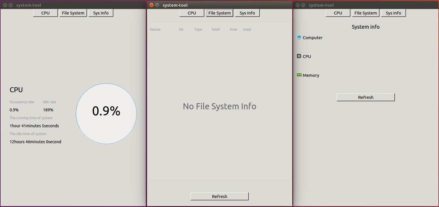 Install system-tool on Linux | Snap Store