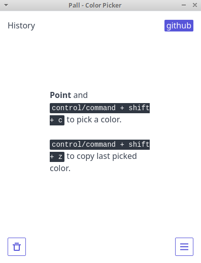 Install Pall - Color Picker on Linux | Snap Store