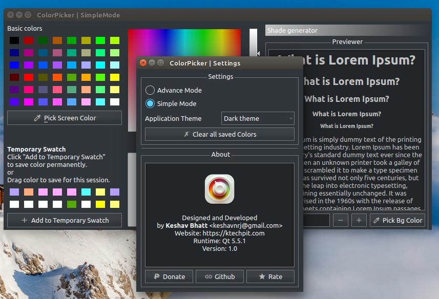 Install Color Picker On Ubuntu Using The Snap Store Snapcraft