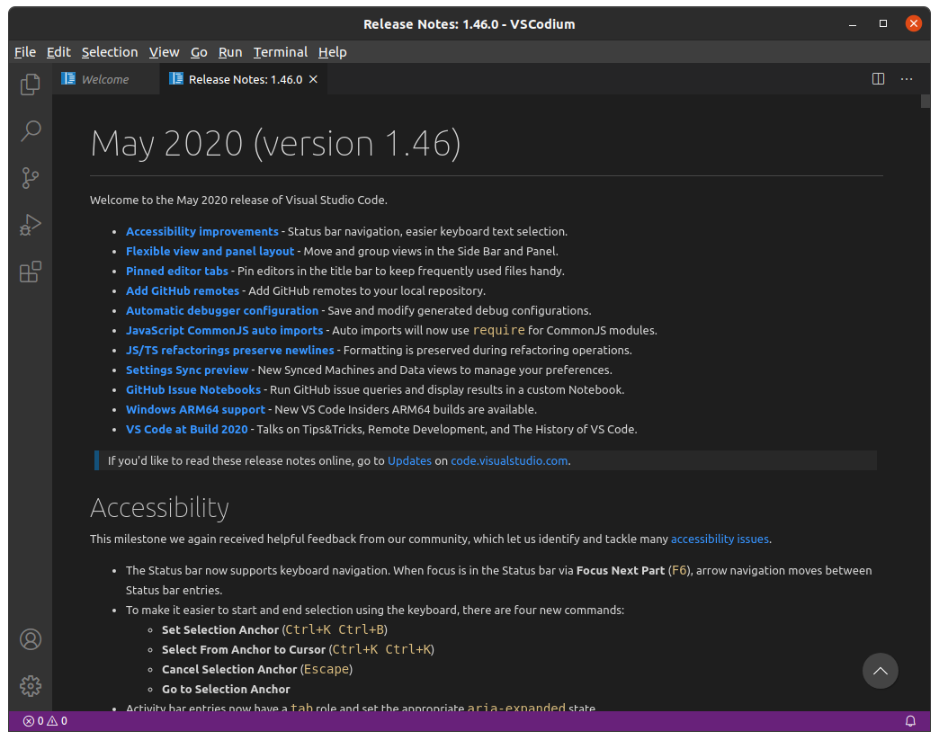 Install VS Codium on openSUSE using the Snap Store | Snapcraft