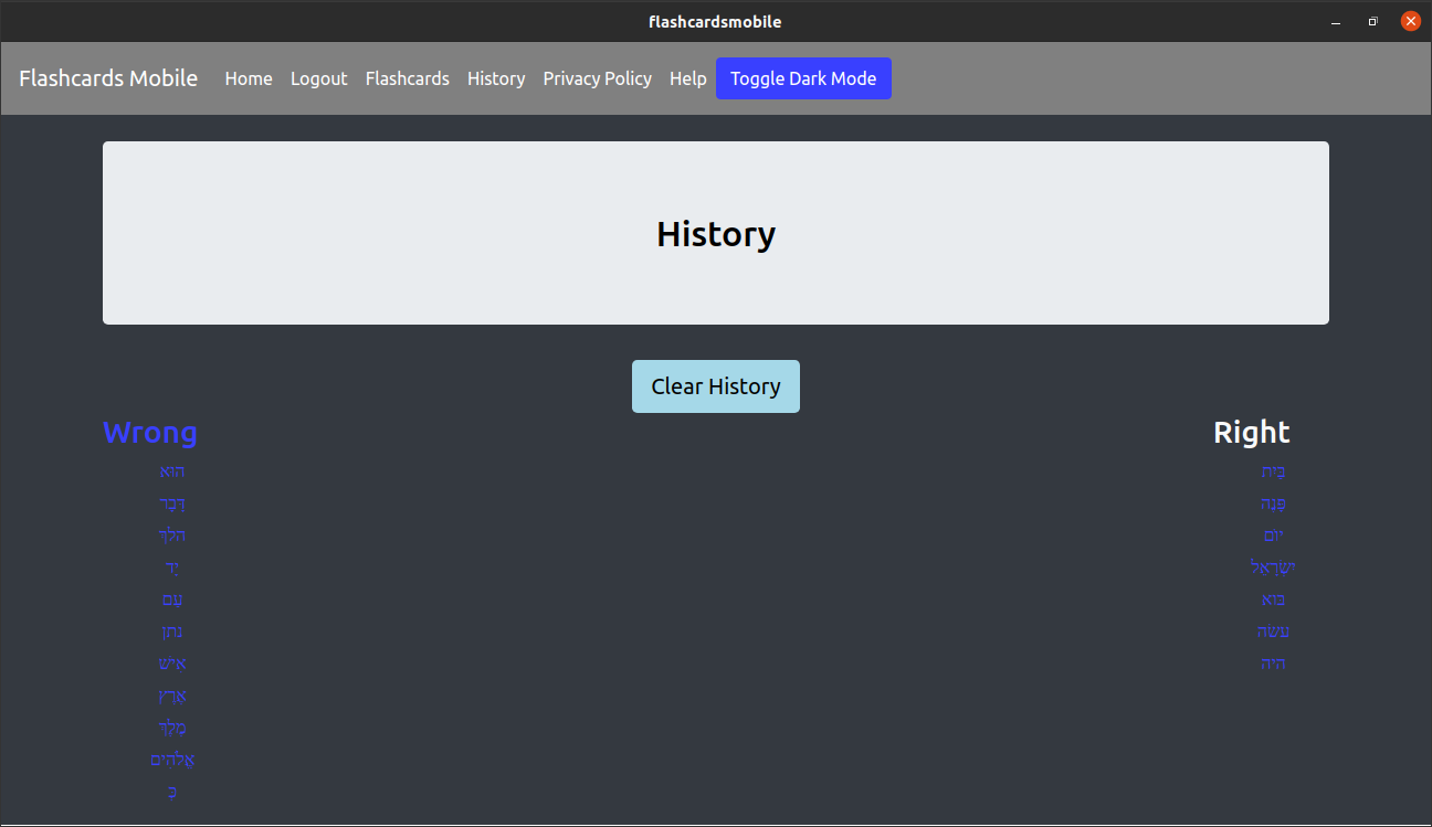 Install Flashcards Mobile On Linux Snap Store