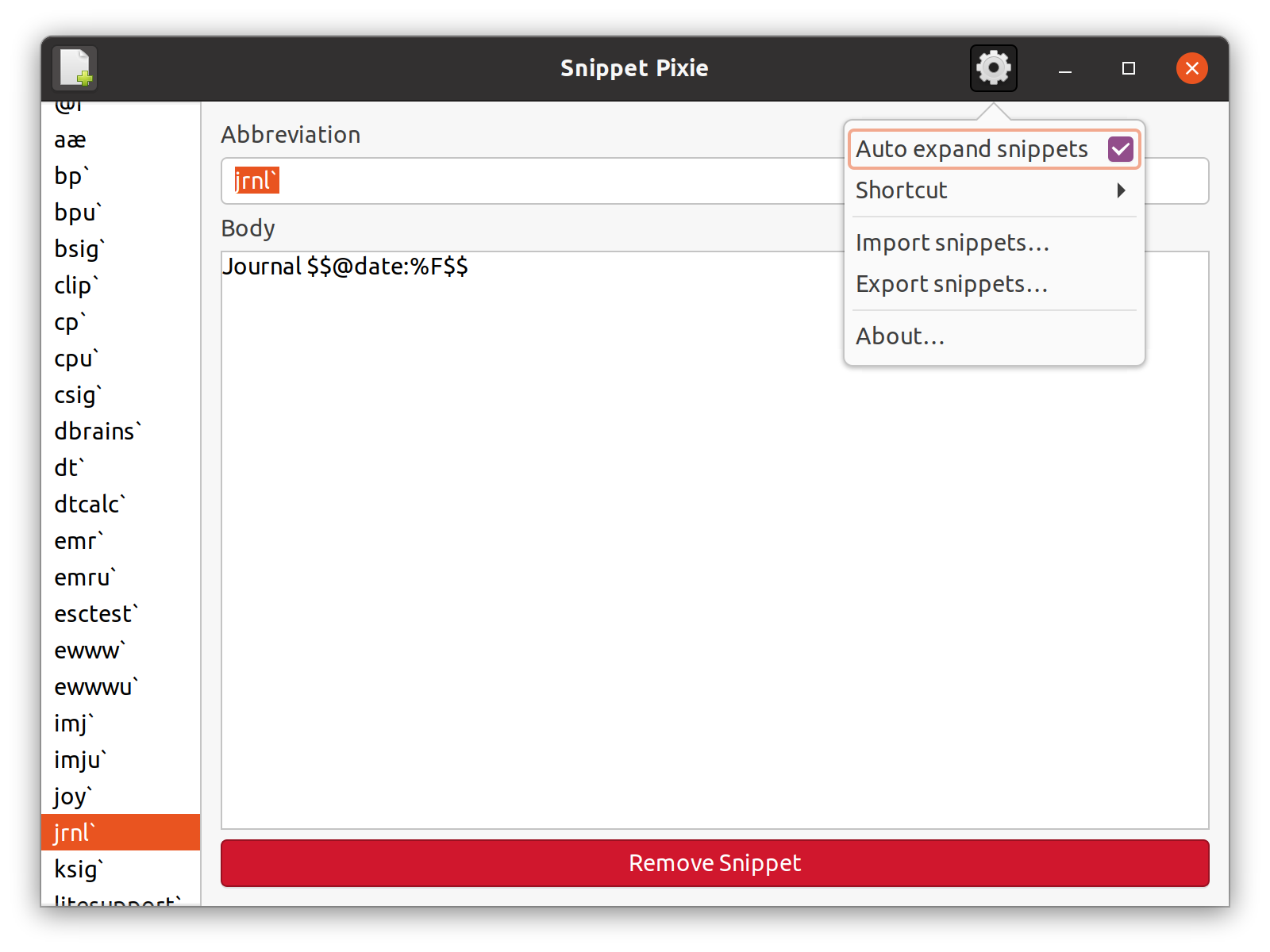 Install Snippet Pixie for Linux using the Snap Store | Snapcraft Install Snippet Pixie for Linux using the Snap Store | Snapcraft