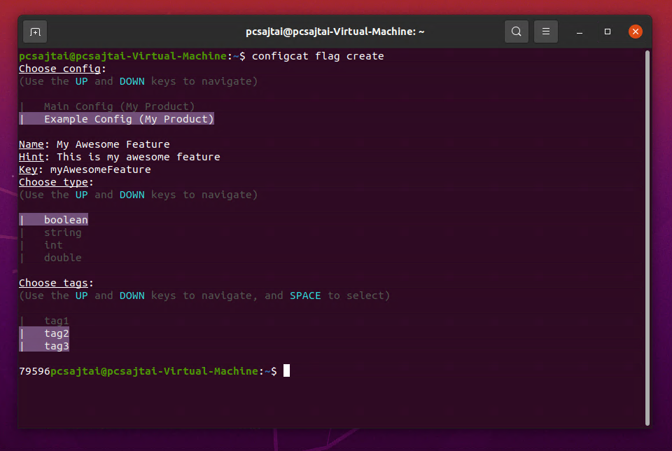 Install configcat on Linux | Snap Store