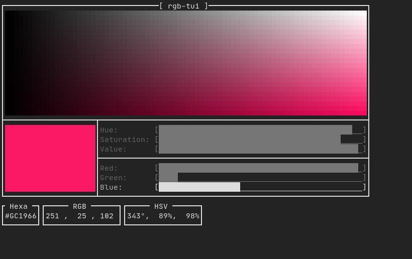 Install Rgb tui On Linux Snap Store install-rgb-tui-on-linux-snap-store