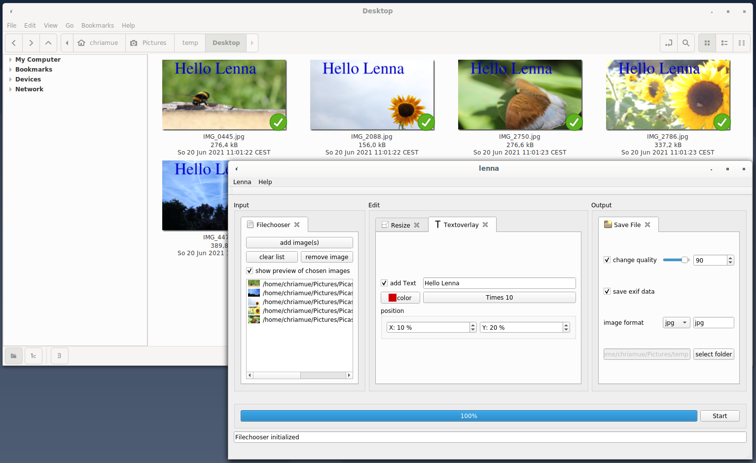 Install lenna-qt on Linux | Snap Store