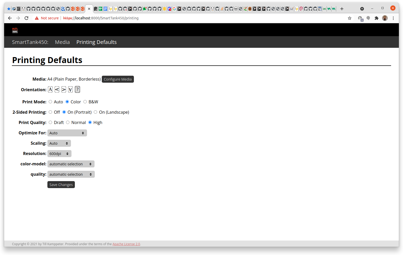 Install hplip-printer-app on Linux | Snap Store