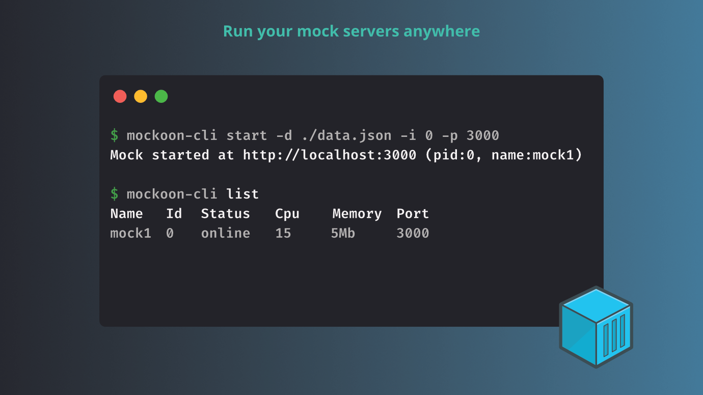 Install Mockoon on Linux | Snap Store