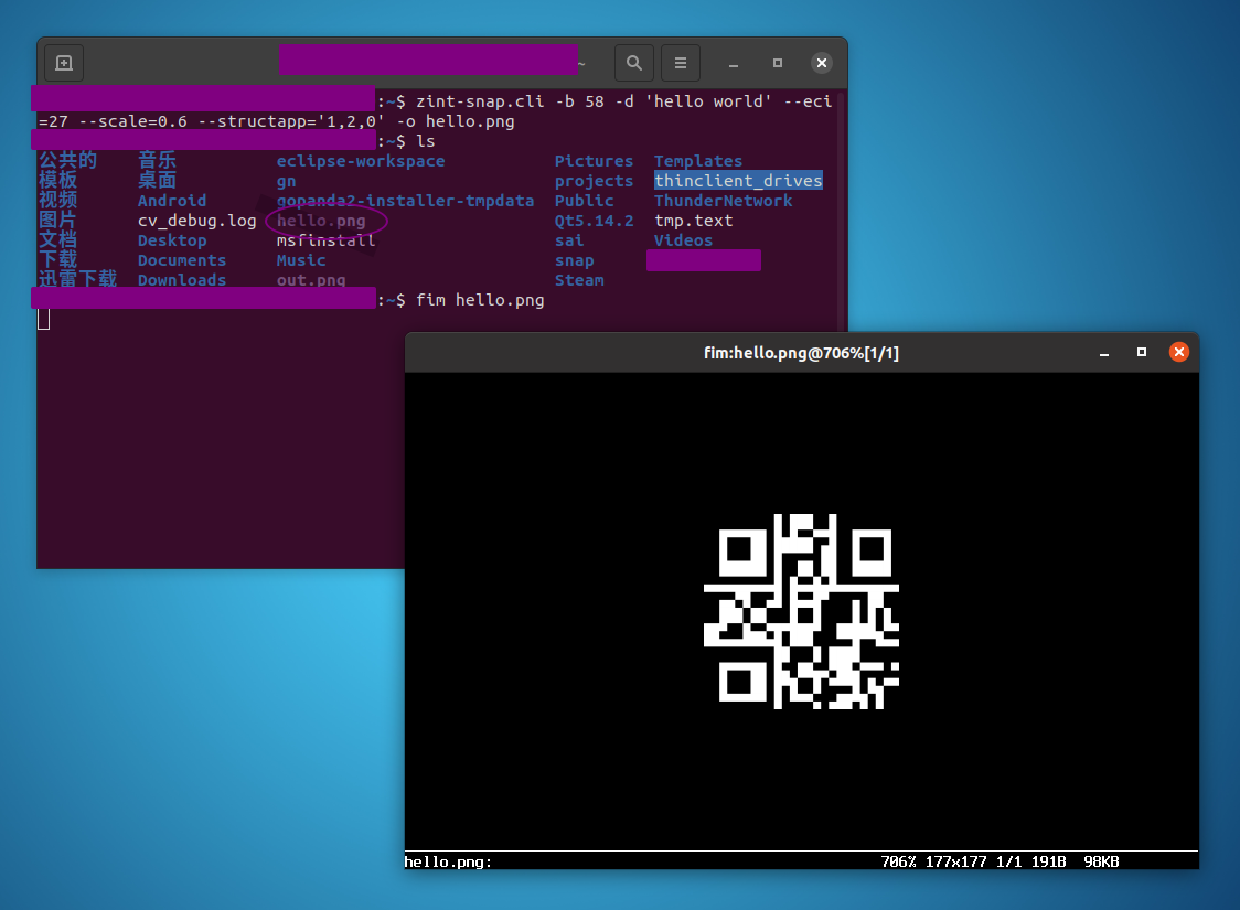 Install zint-snap on Linux | Snap Store