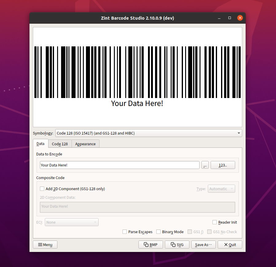 Install zint-snap on Linux | Snap Store