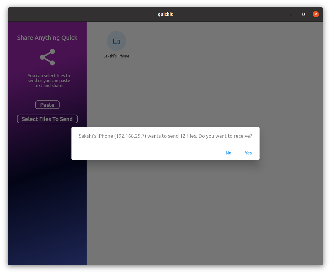 Install QuickIt on Linux | Snap Store