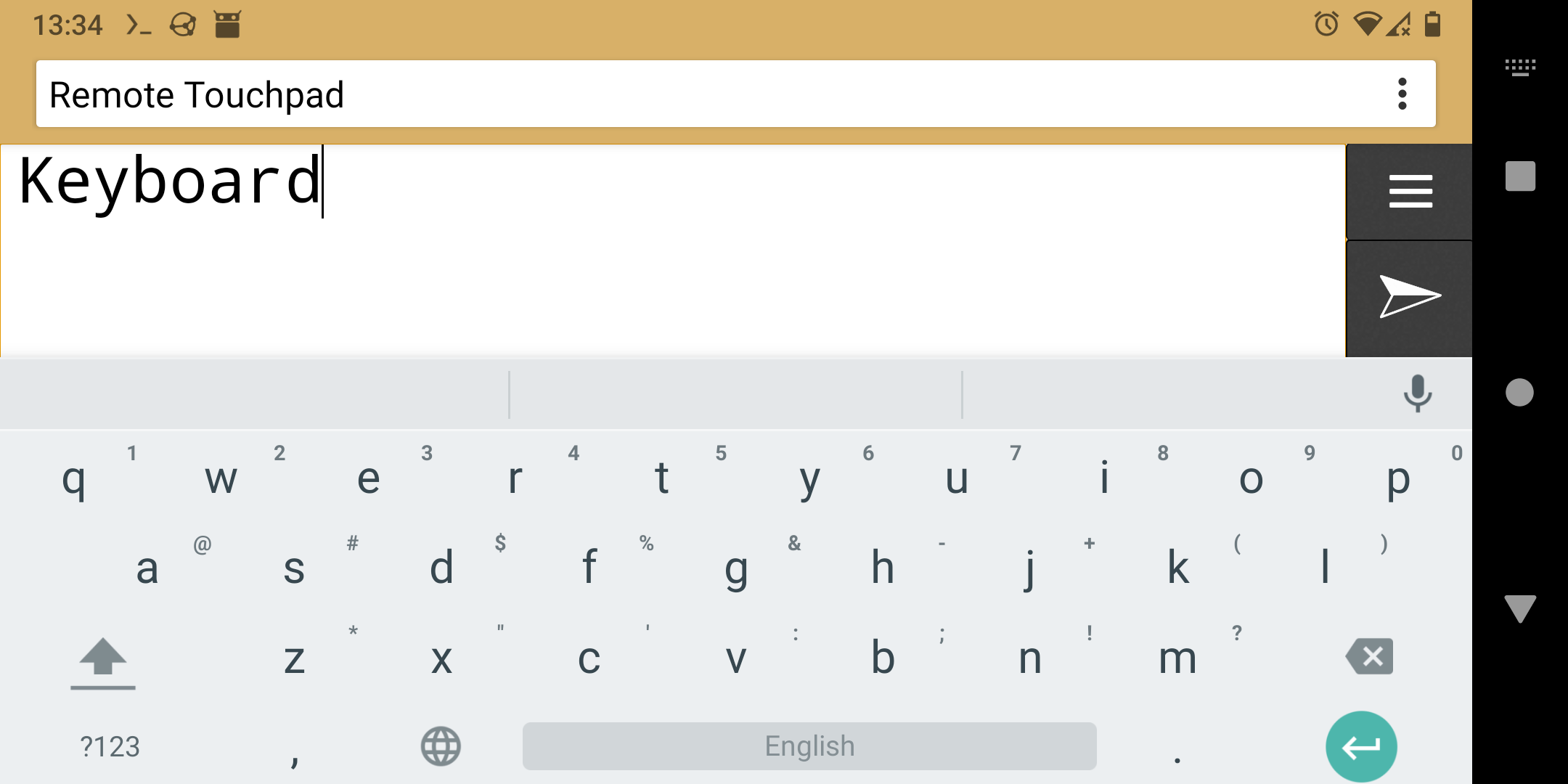 Install remote-touchpad on Linux | Snap Store