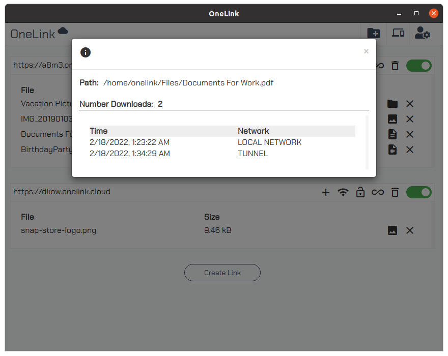 Install OneLink Cloud on Linux | Snap Store