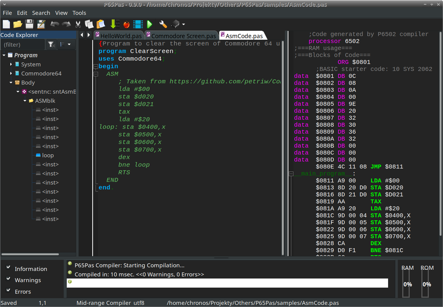 Install P65Pas on Red Hat Enterprise Linux using the Snap Store | Snapcraft