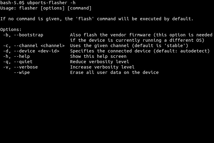 Install ubports-flasher on Arch Linux using the Snap Store | Snapcraft