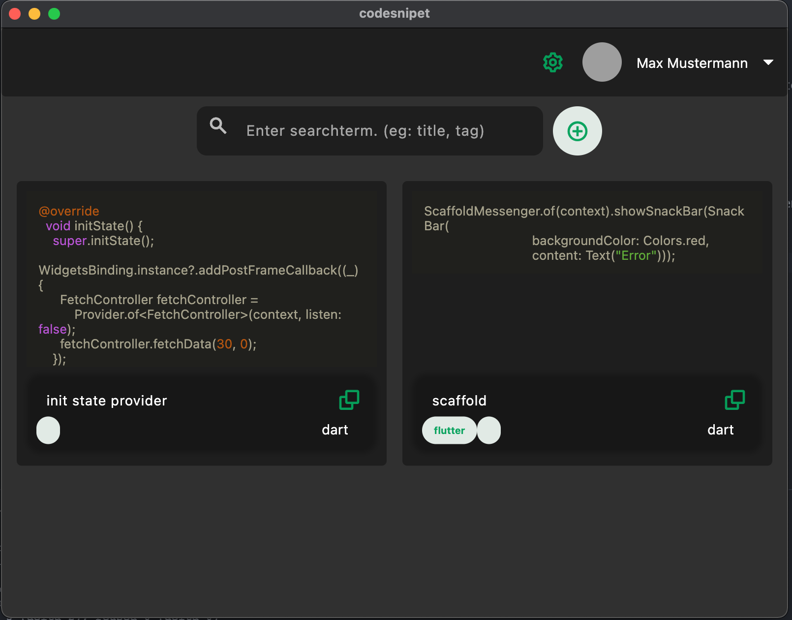 Install codsnipet on KDE Neon using the Snap Store | Snapcraft