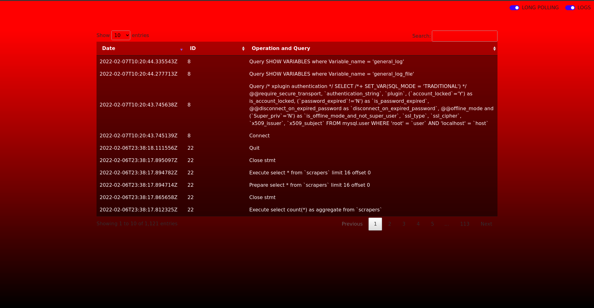 Install logs on Linux | Snap Store