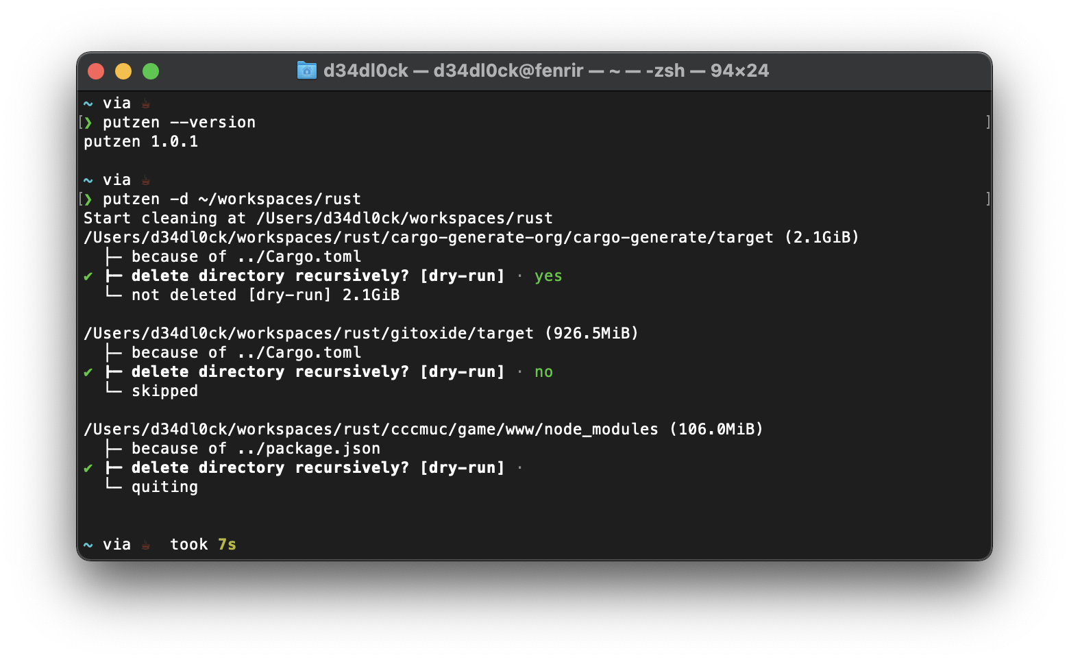 Install putzen on Pop!_OS using the Snap Store | Snapcraft