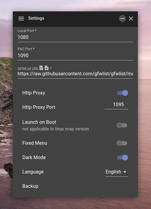 Install shadowsocks-electron on Ubuntu using the Snap Store | Snapcraft