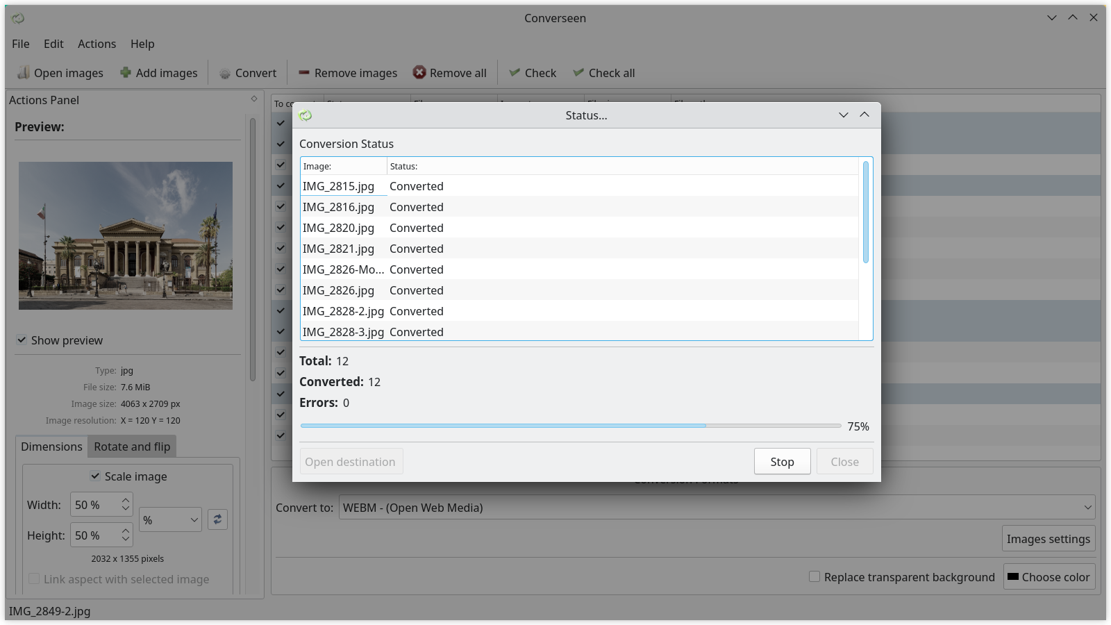 Install converseen on Linux | Snap Store