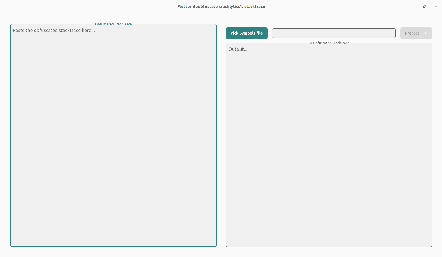 Install Flutter deobfuscate crashlytics's log on Linux | Snap Store