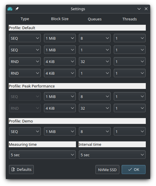 Install KDiskMark on Linux | Snap Store