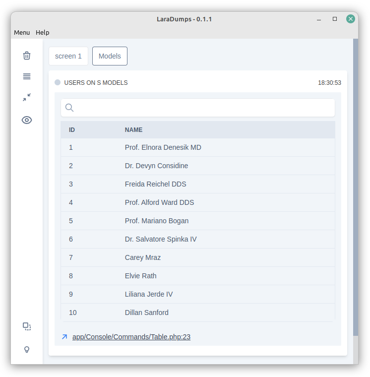 Install LaraDumps on Linux | Snap Store