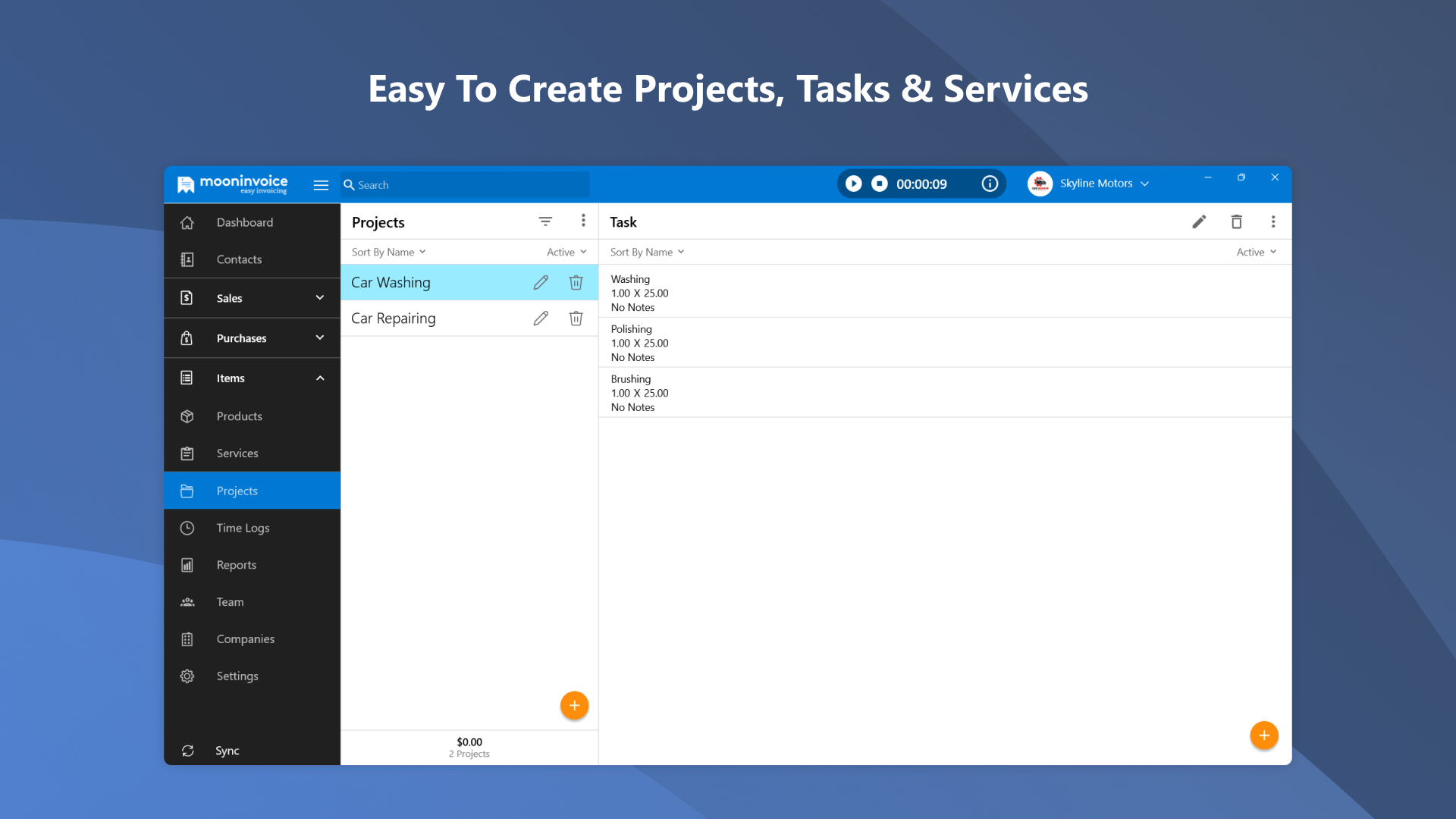 Install Moon Invoice - Billing Maker on Ubuntu using the Snap Store ...