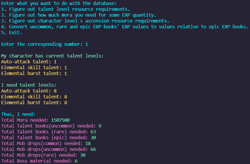 Install genshin-resource-calc on Manjaro Linux using the Snap Store ...