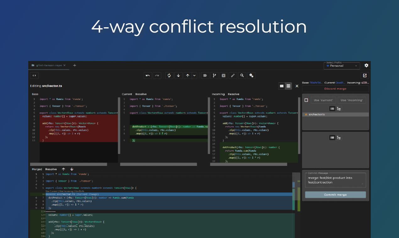 Install Git Glint on Linux | Snap Store