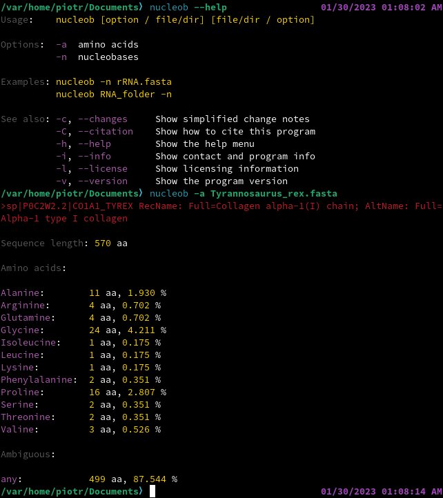 Install nucleob on Linux | Snap Store
