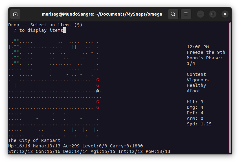 Install Omega on Linux | Snap Store
