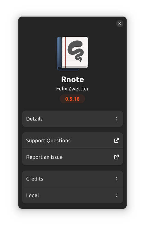 Install Rnote on Manjaro Linux using the Snap Store | Snapcraft