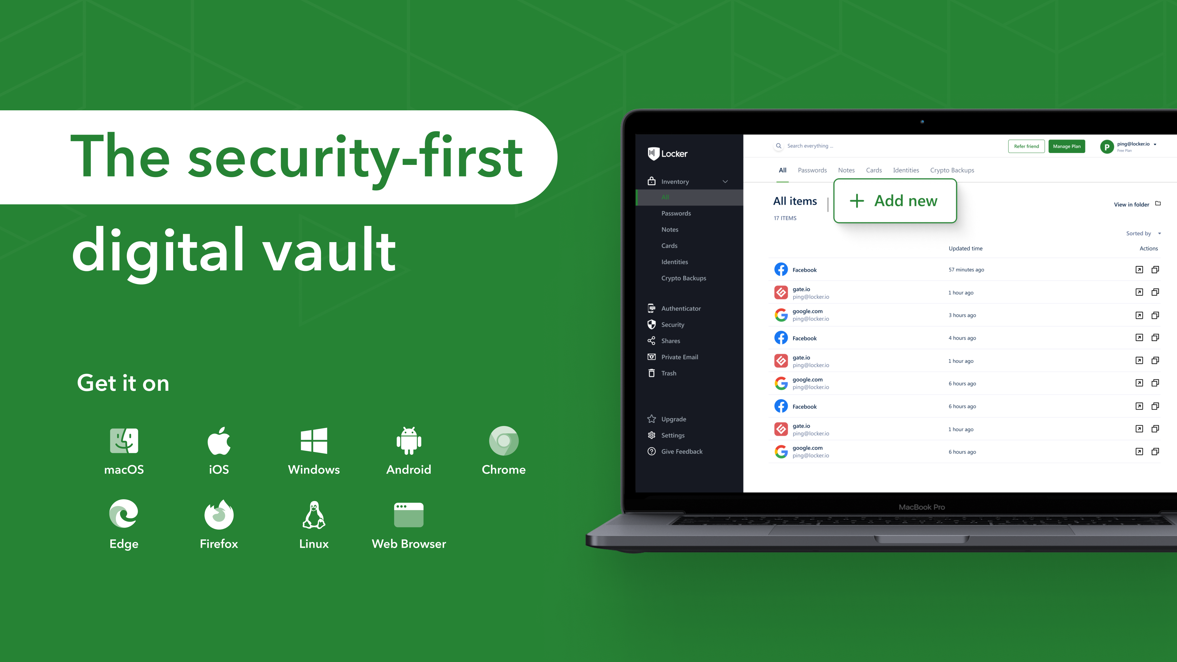 Install Locker Password Manager on Manjaro Linux using the Snap Store | Snapcraft
