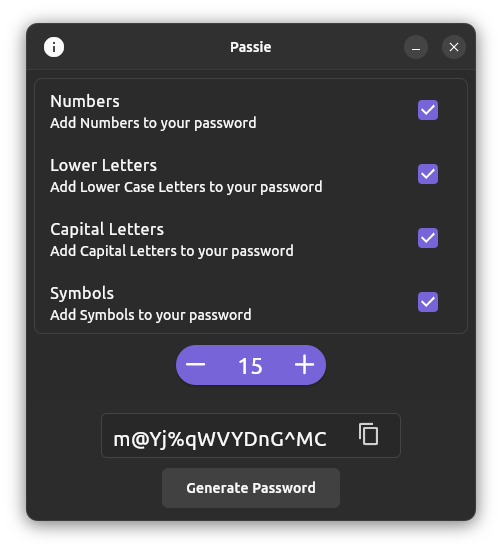 Install Passie on Arch Linux using the Snap Store | Snapcraft