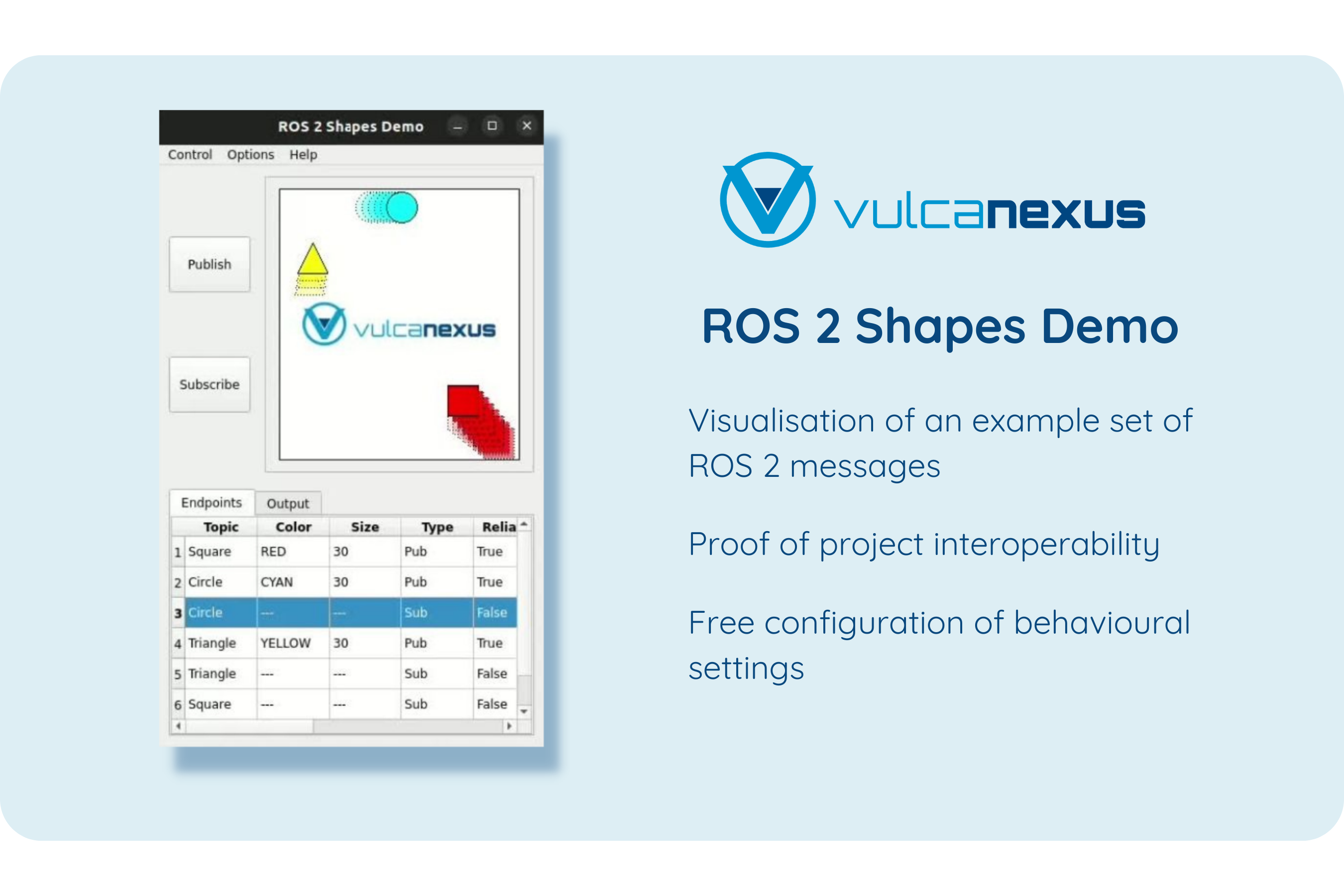 Install Vulcanexus Shapes Demo on elementary OS using the Snap Store ...