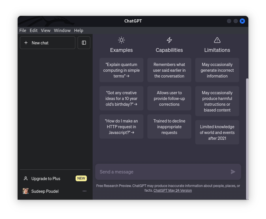 Install gpt-desktop on Linux | Snap Store
