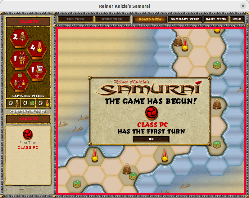 Install Reiner Knizia's Samurai on Linux | Snap Store