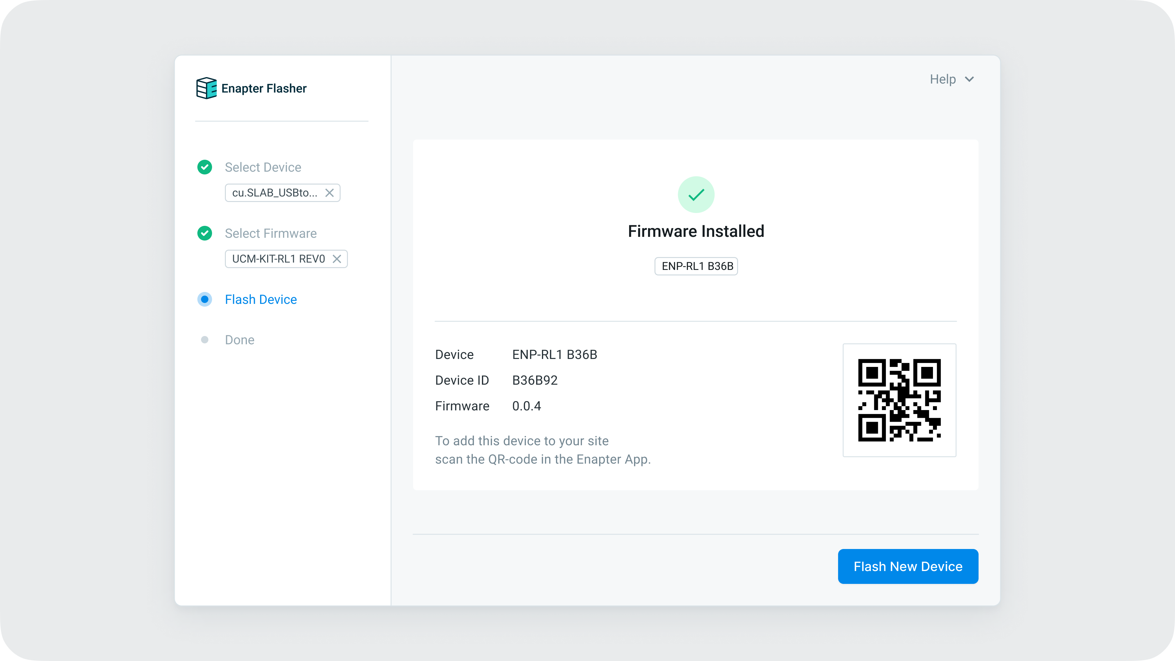 Install Enapter UCM Kit Flasher on Arch Linux using the Snap Store | Snapcraft
