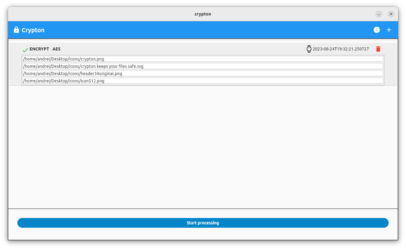 Install crypton on Pop!_OS using the Snap Store | Snapcraft