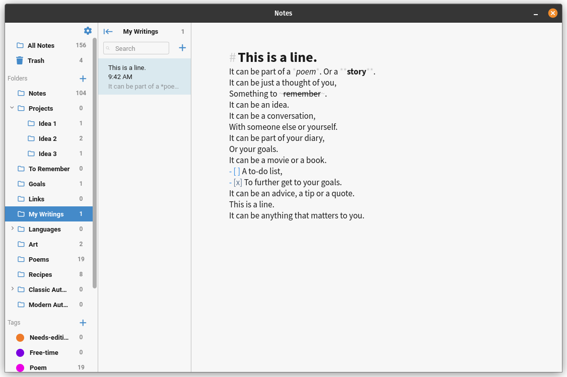 Install Notes on KDE Neon using the Snap Store | Snapcraft