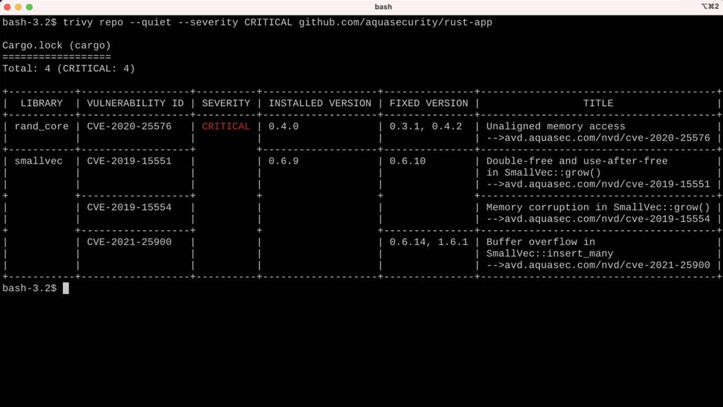 Install Trivy Vulnerability Scanner On Ubuntu Using The Snap Store Snapcraft