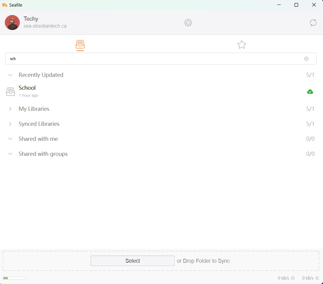 Install Seafile Client on Arch Linux using the Snap Store | Snapcraft