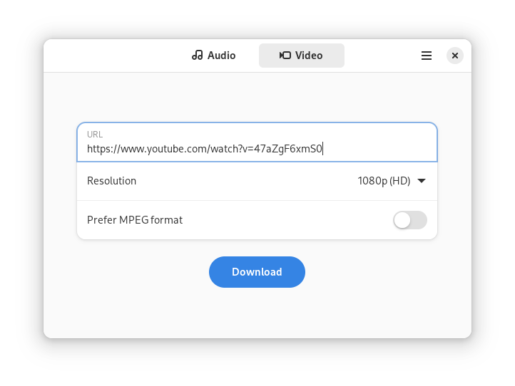 Install Video Downloader on Ubuntu using the Snap Store | Snapcraft