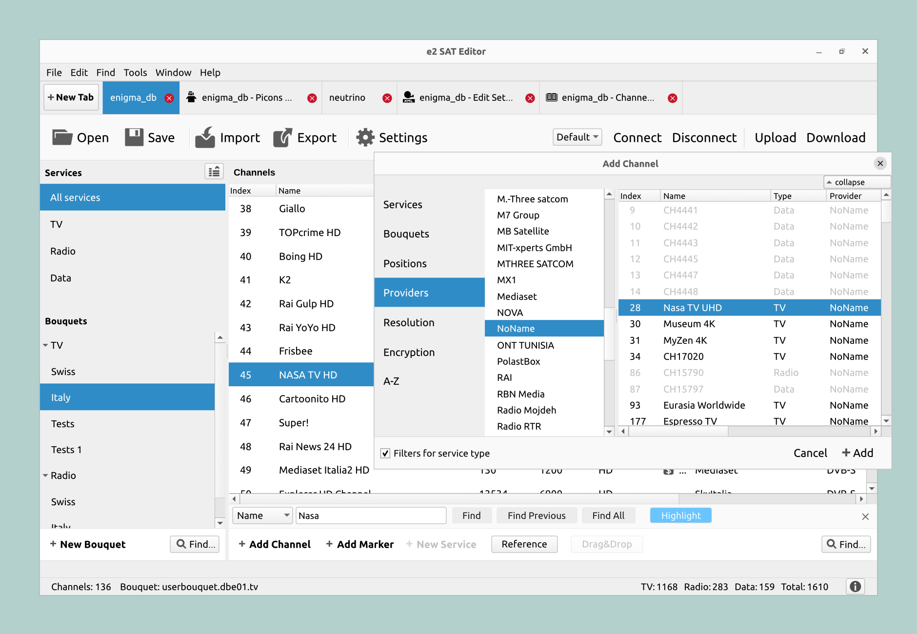 Install e2 SAT Editor on Kubuntu using the Snap Store | Snapcraft