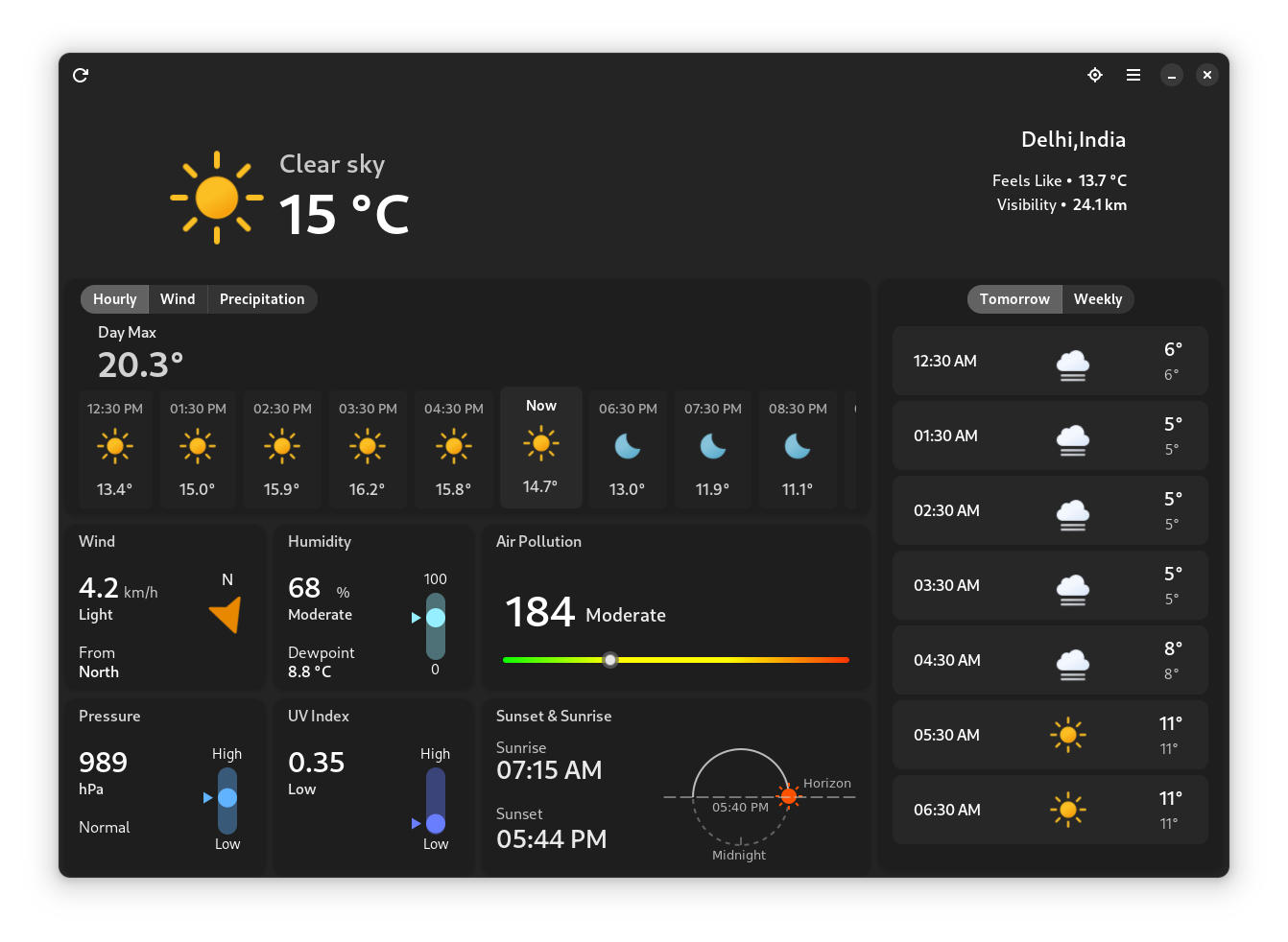 Install Weather on Pop!_OS using the Snap Store | Snapcraft