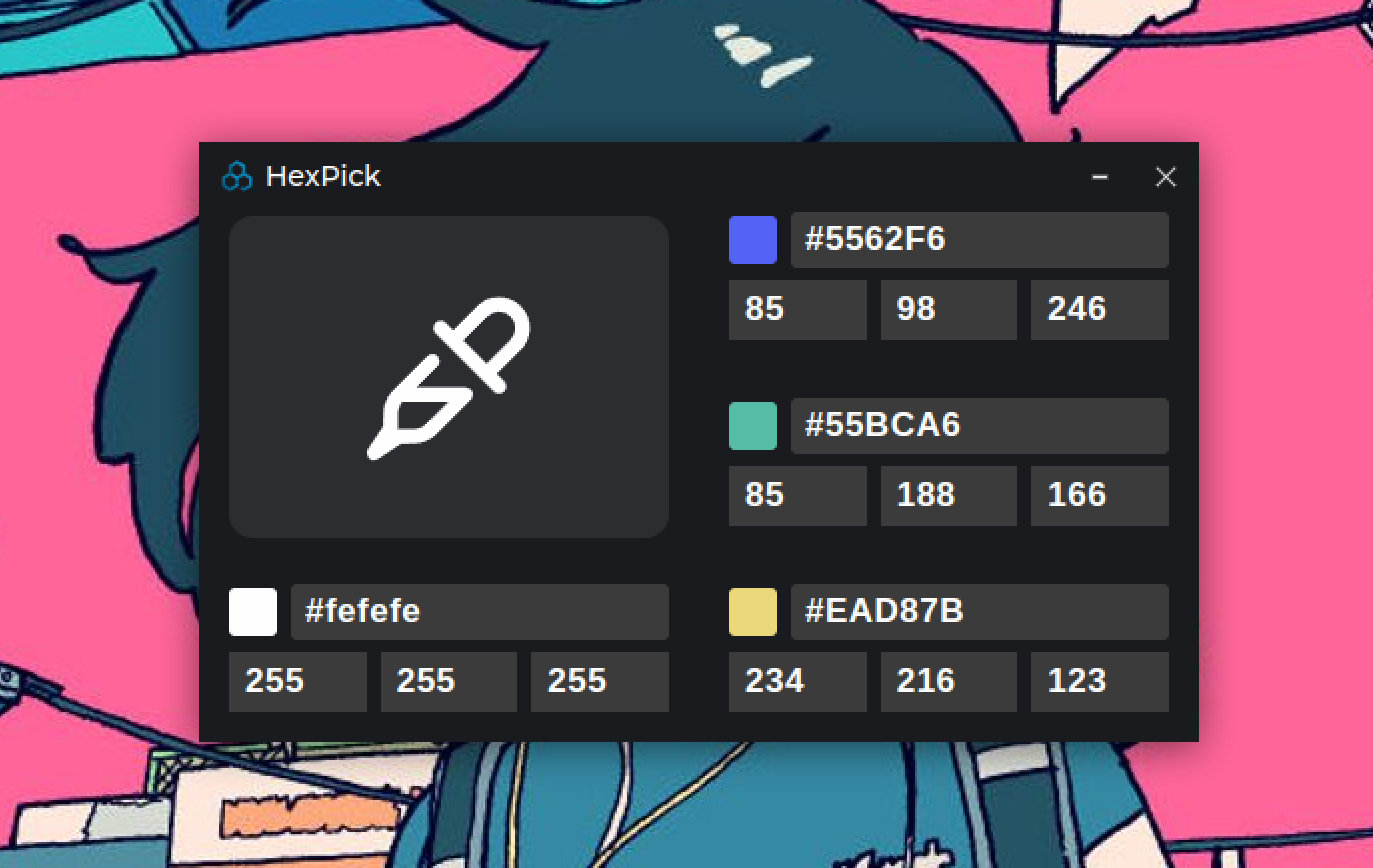 Install HexPick on Pop!_OS using the Snap Store | Snapcraft