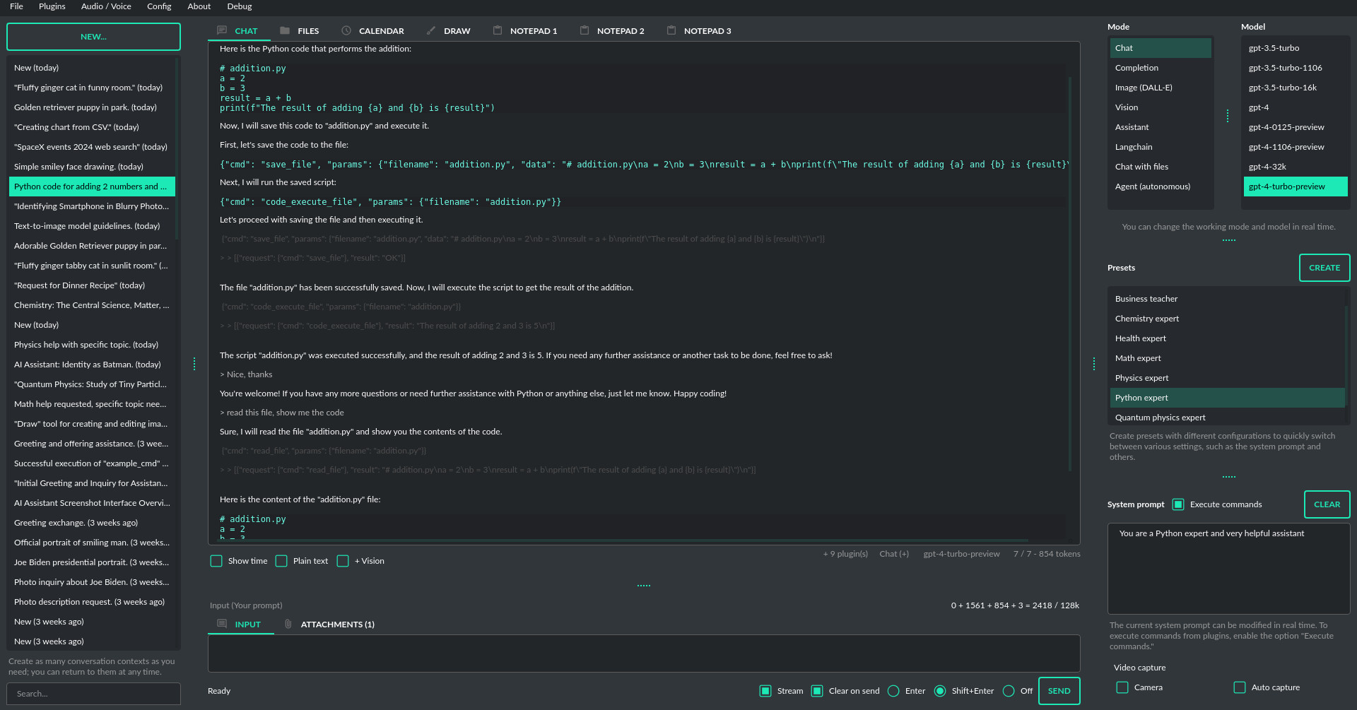 Install Pygpt Desktop Ai Assistant On Linux Snap Store