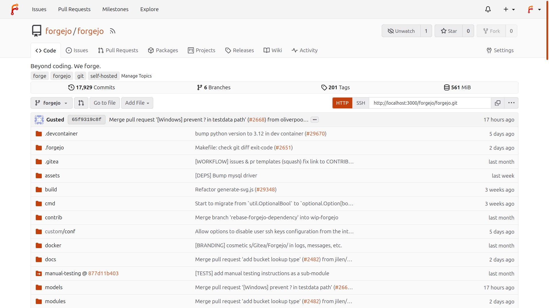 Install Forgejo on Linux | Snap Store