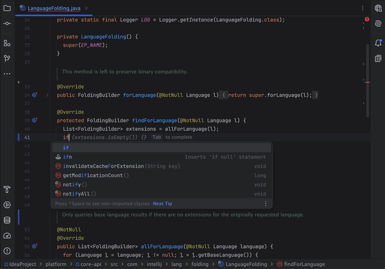 Install IntelliJ IDEA Ultimate on Linux | Snap Store